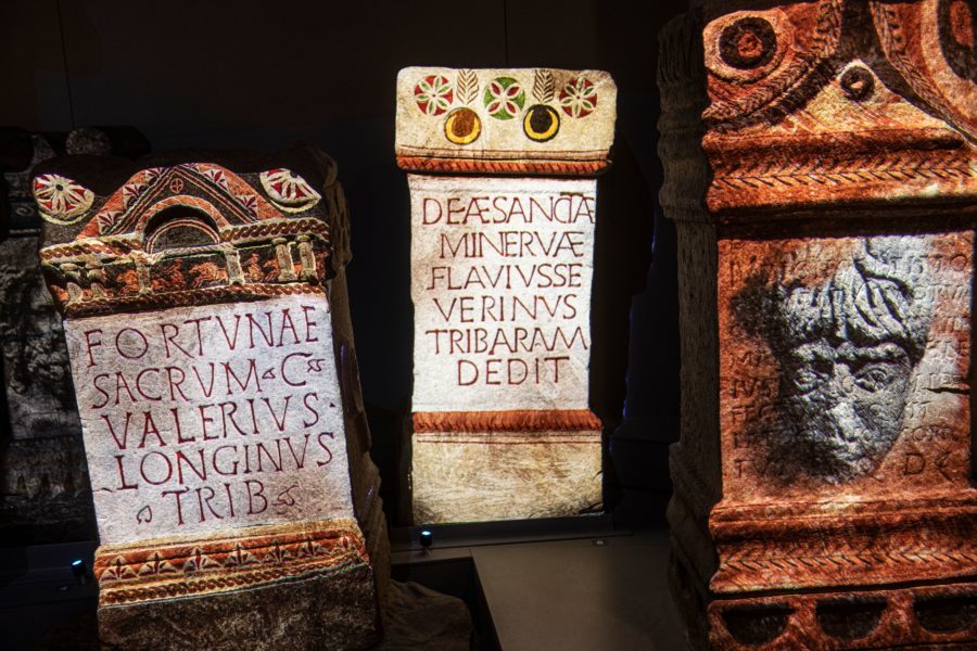 Roman altars reimagined in vivid color – Popular Archeology