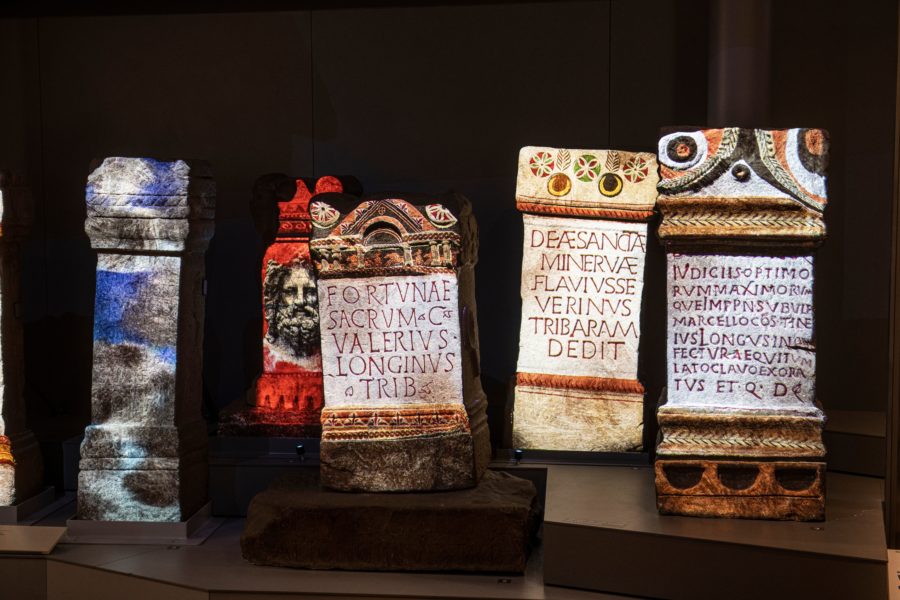 Roman altars reimagined in vivid color – Popular Archeology