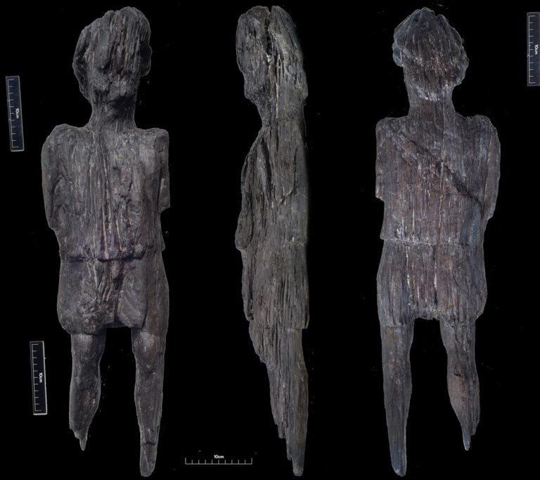 Rare Roman wooden figure uncovered by HS2 archaeologists in ...