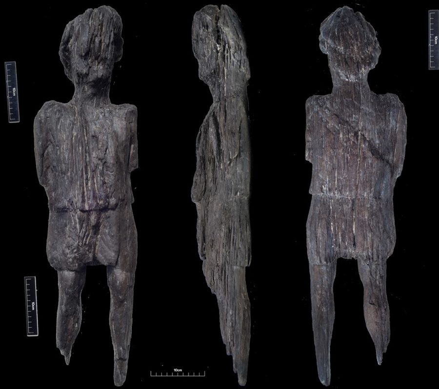 Rare Roman wooden figure uncovered by HS2 archaeologists in ...