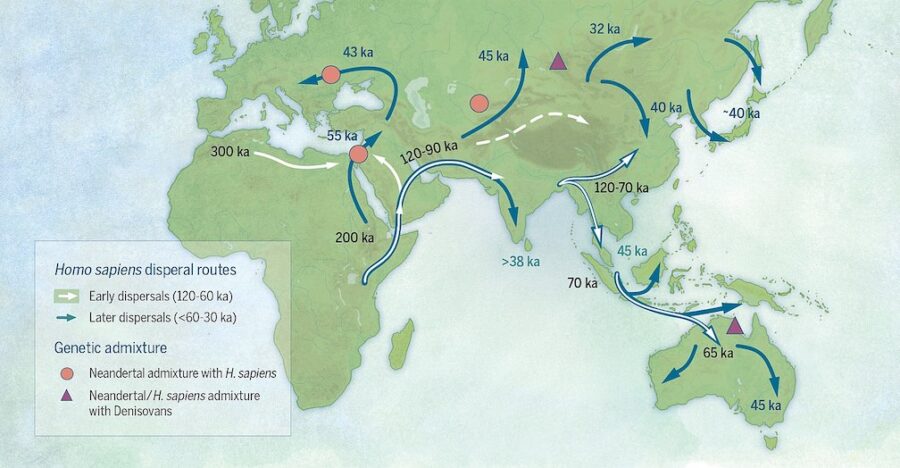 Climate and early human dispersal – Popular Archeology